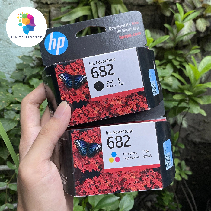 HP 682 Brand New Black and Tri-Color Original Ink Cartridge | Shopee ...