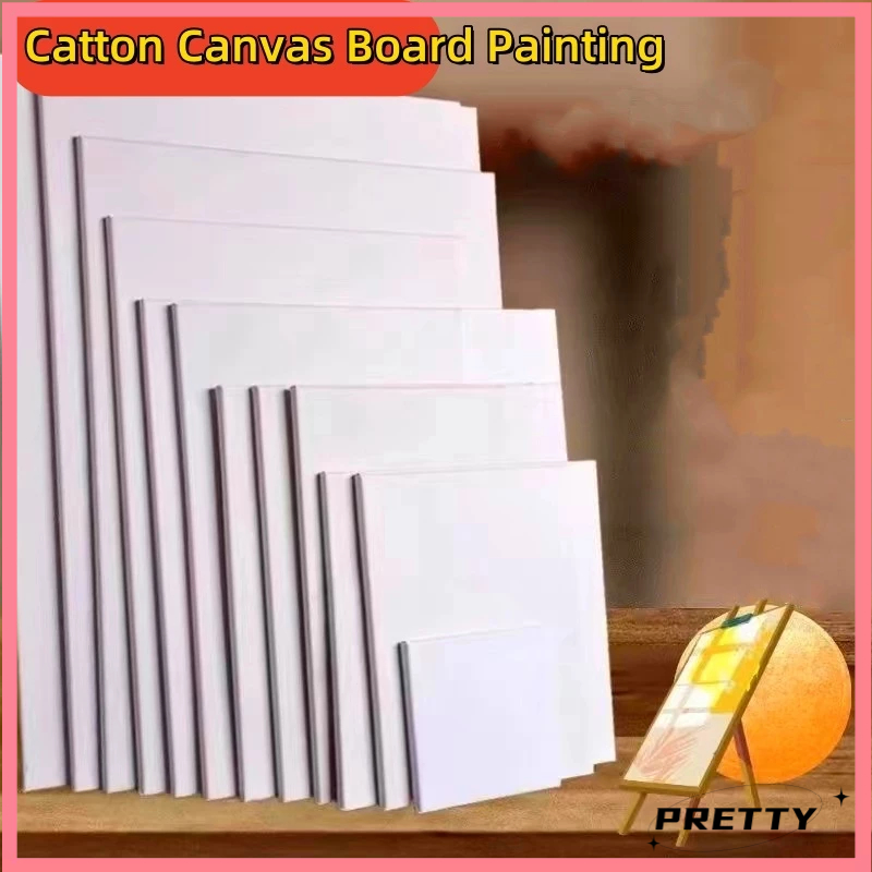 Canvas Board Painting Plain Cotton Painting Canvas Panels for Acrylic ...