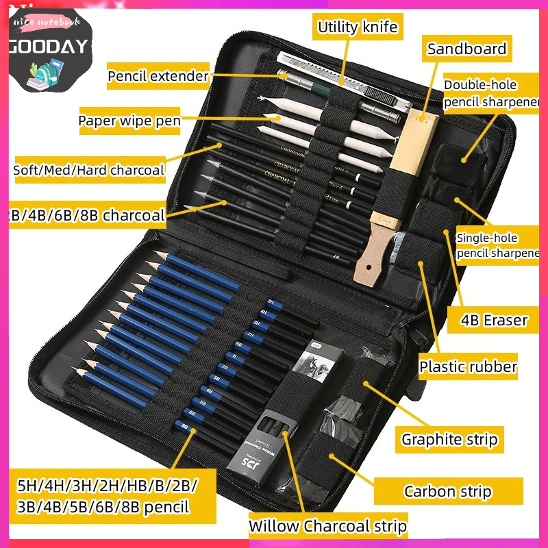 Professional Sketch Drawing Sketch Pencil Set High quality Art Gifts ...
