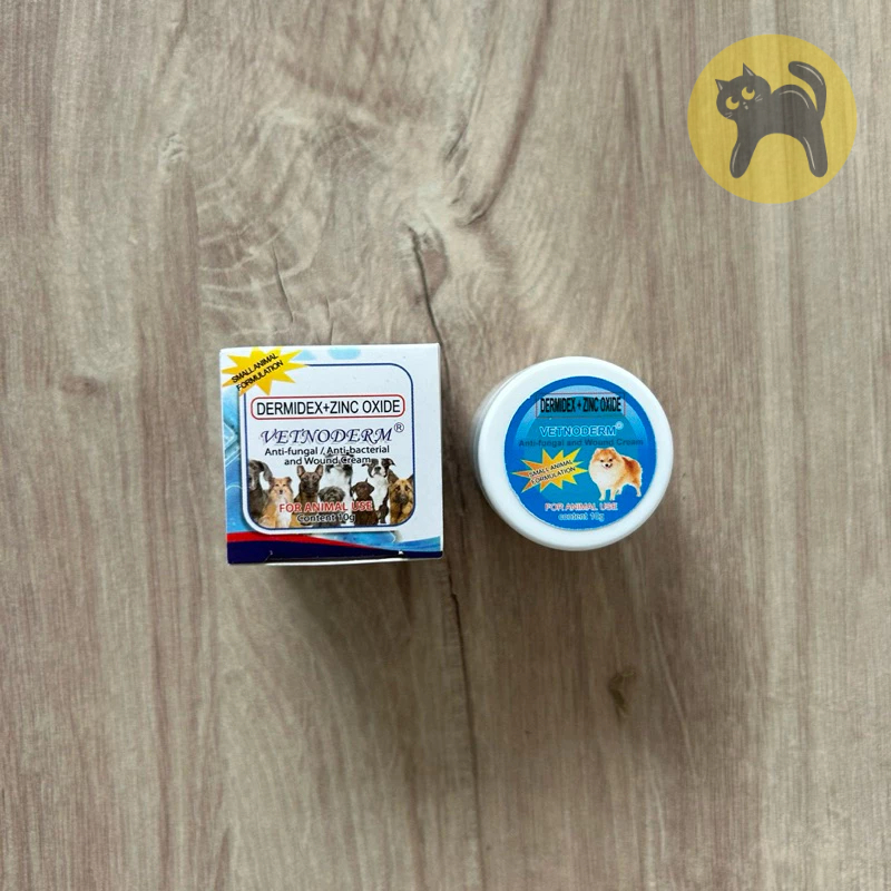 VETNODERM ® Anti-fungal and Wound Cream Dermidex + Zinc Oxide 10g ...