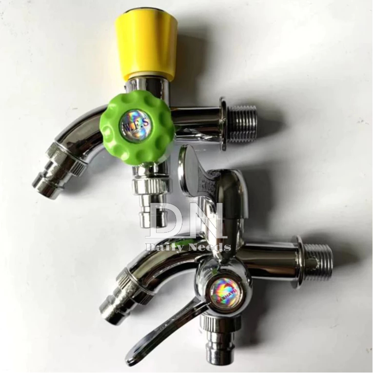 Two-Way Faucet Double handle faucet | Shopee Philippines