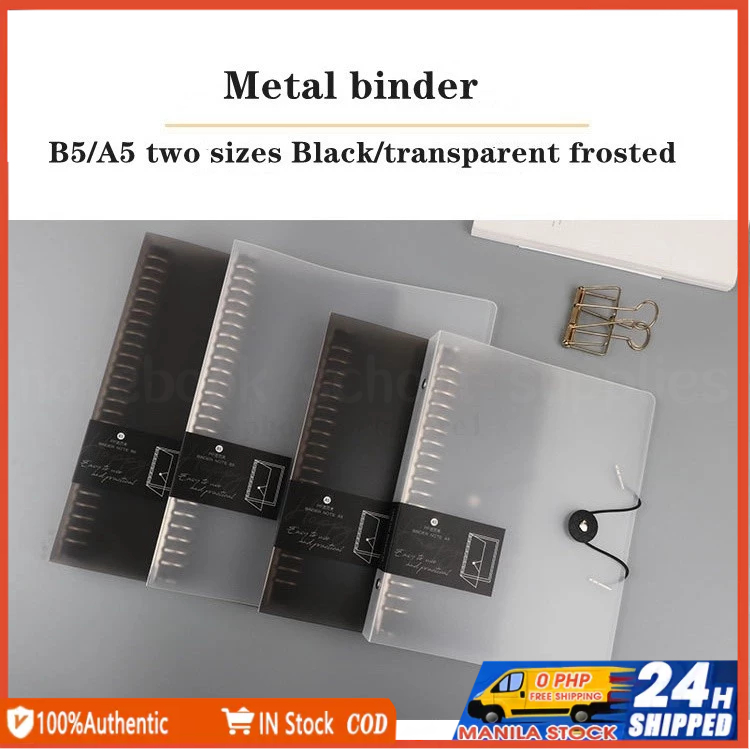 Thicken A5/B5/A4 Loose-leaf Refillable Notebook Shell With Refill ...