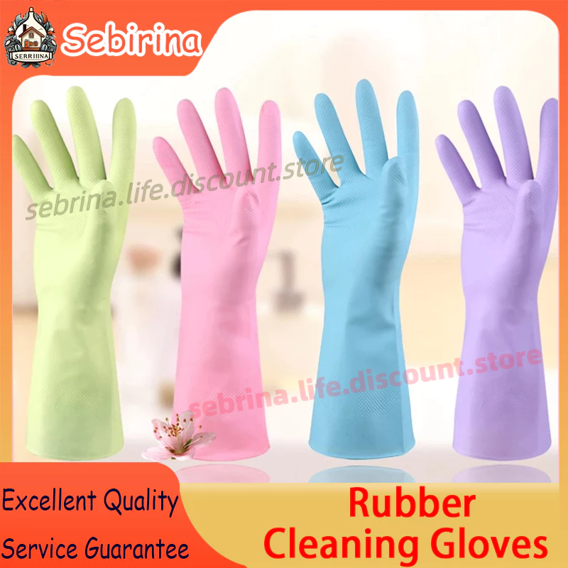 Household Gloves Laundry Gloves Kitchen washing gloves Rubber Gloves ...