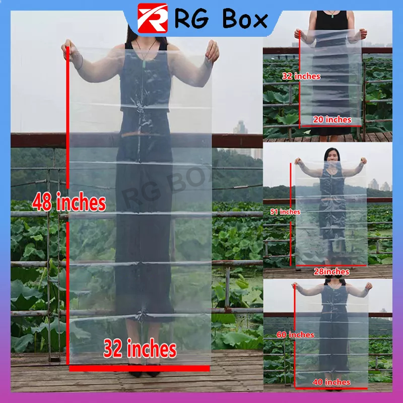 PER PIECE Ukay Big Plastic Bag Empake RTW plastic 20x32, 28x51, 32x48 ...