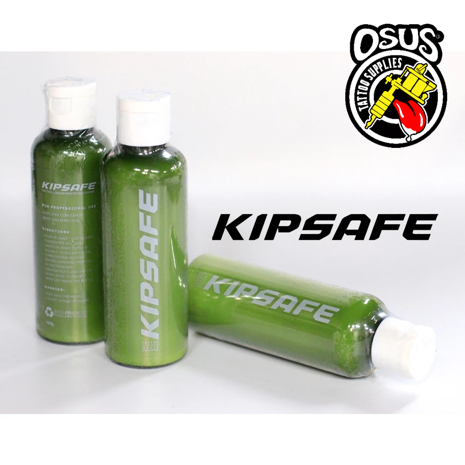 KipSafe Tattoo Liquid Waste Solidifier 100g Powder | Shopee Philippines