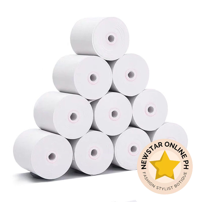 57x40 Thermal Paper for POS Receipt Thermal Printers for 2 Rolls ...