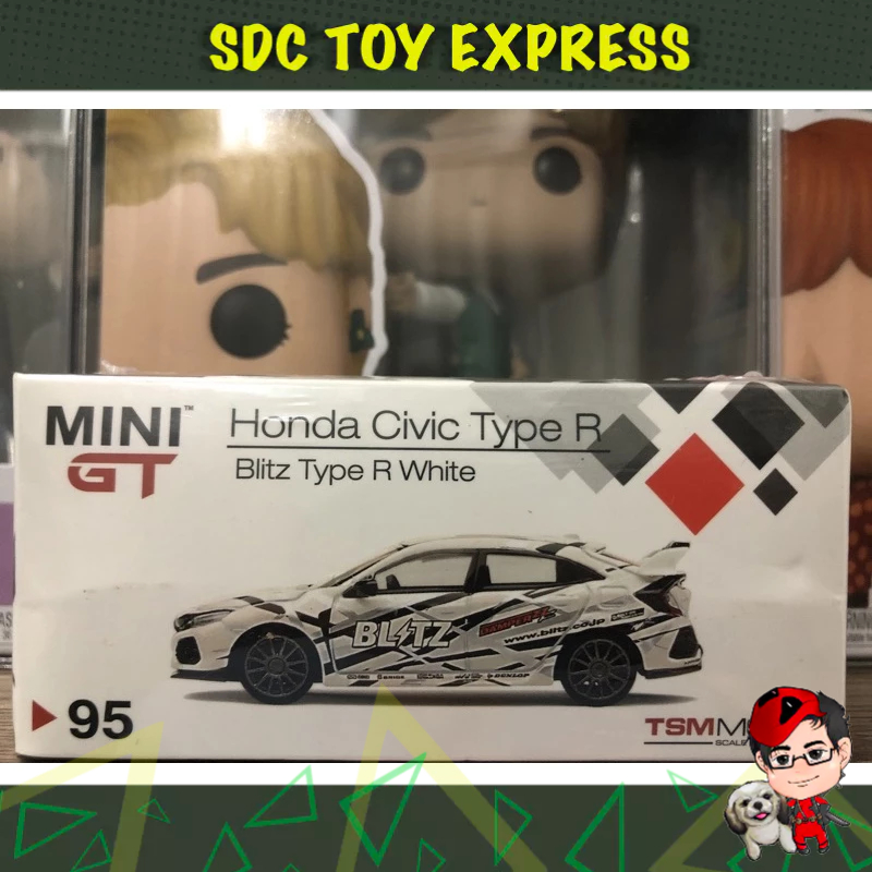 Mini GT 1/64 Honda Civic Type-R (Blitz Type-R White) | Shopee Philippines