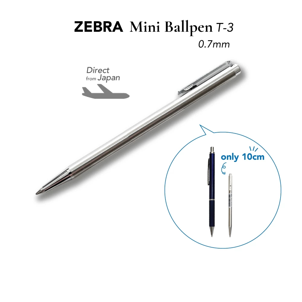 ZEBRA Ballpoint Pen small Jotter (Techo) T-3 Ballpen 0.7 mm made in ...