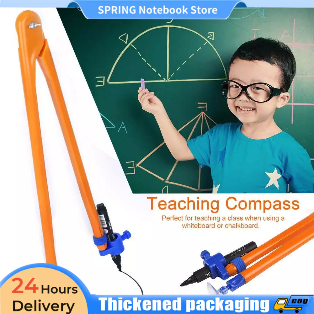 Plastic Compasses Math Teaching Tool Large Practical Geometry Drawing ...