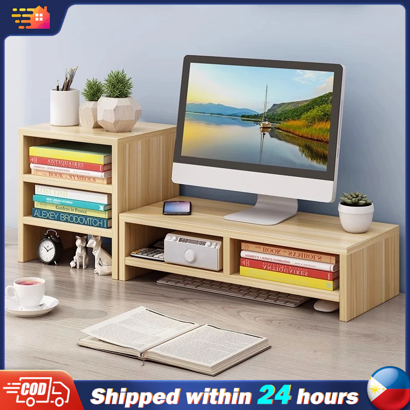 Monitor Stand Computer Screen Increased Shelf Computer Rack Desktop ...