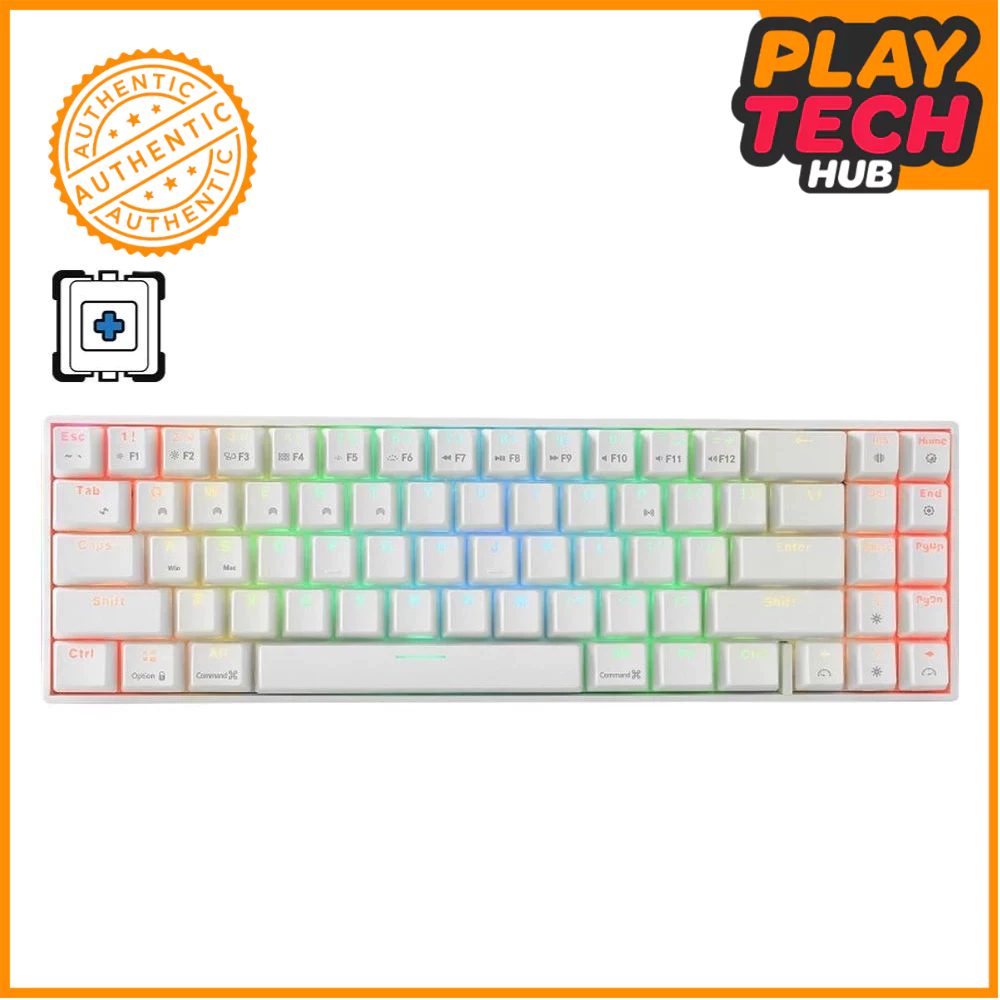 RK Royal Kludge RK71 Wired / Wireless RGB 70% Compact 71 Keys ...