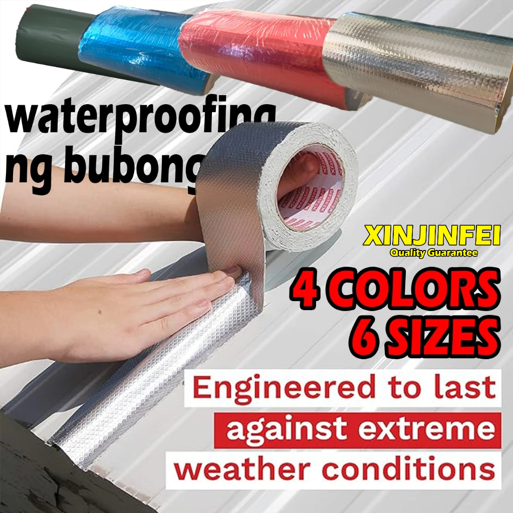 Waterproof Aluminum Foil Butyl Tape 20cm x 10m Metal Roof Flashing ...