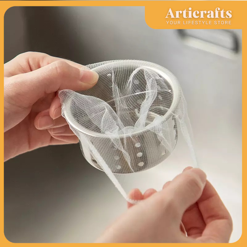 Mesh Sink Filter Bag for Kitchen and Bathroom Wash Basin | Shopee ...
