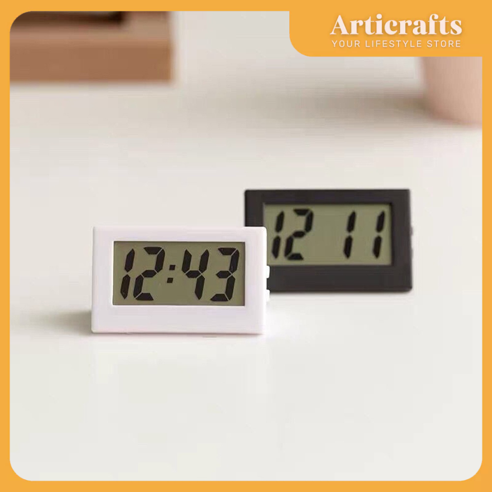 Minimalist Mini LCD Desk Digital Clock | Shopee Philippines