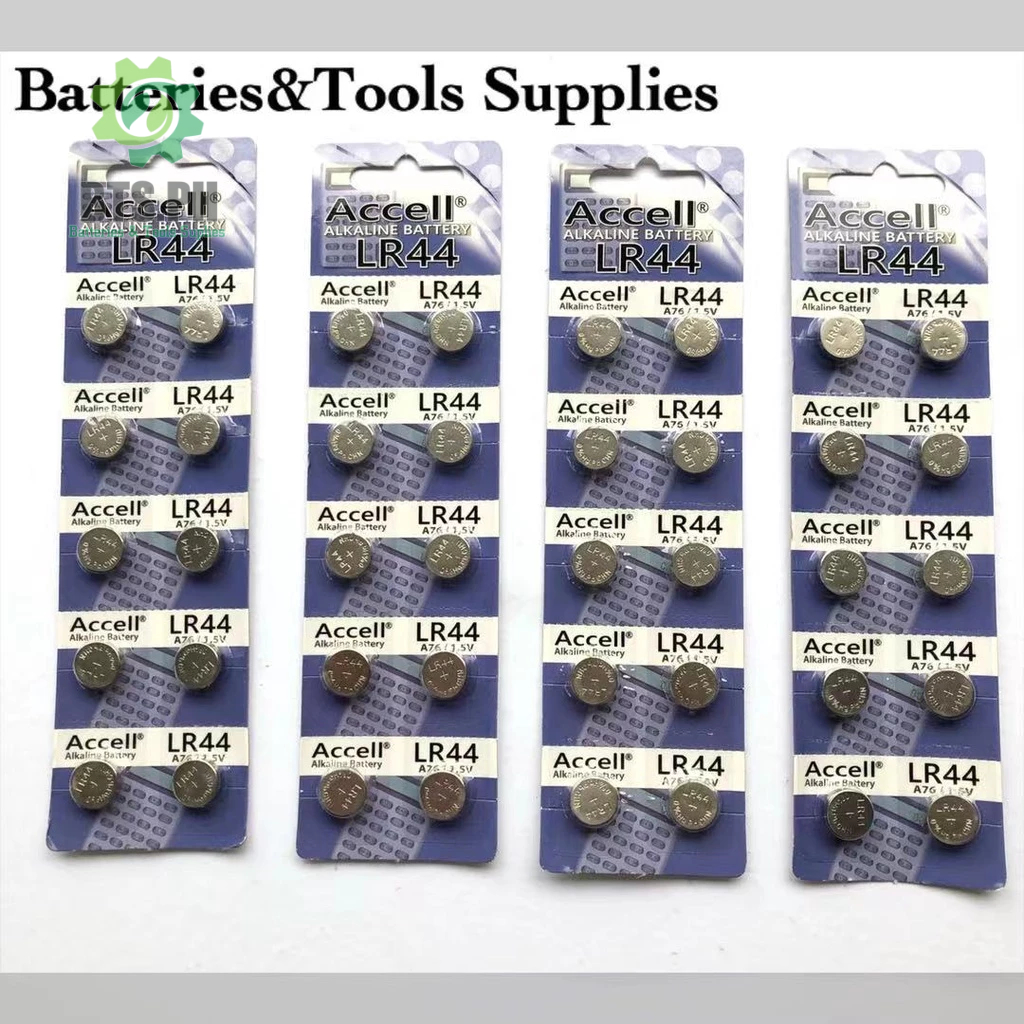 LR44 Accell Alkaline Battery A76/1.5v 0% Hg | Shopee Philippines