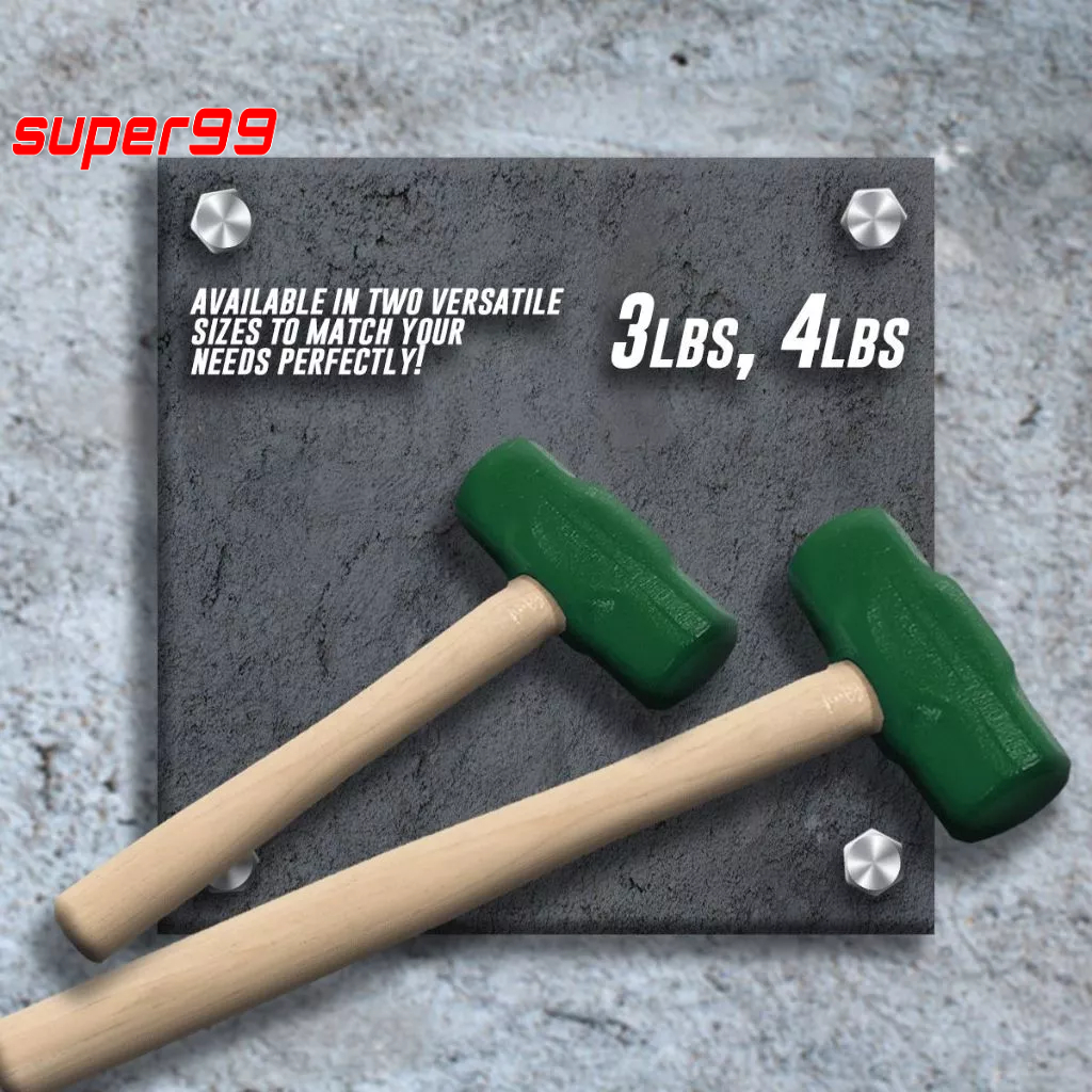 Sledge Hammer Octagonal Head 4LBS / 3LBS | Shopee Philippines