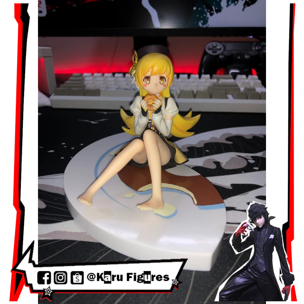 Authentioc Oshino Shinobu SQ Figure Madogatari Exhibition Mami ver - Monogatari Series | Shopee ...