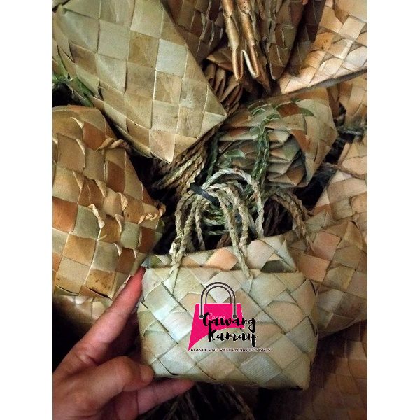 2×4×3/ 2x3x4 - Native Pandan Bayong Bags (5's or 10's) | Shopee Philippines