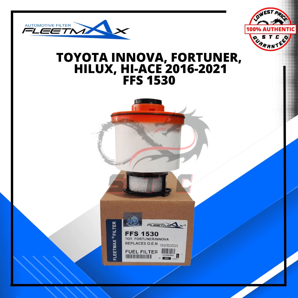 Fleetmax FFS 1530 Fuel Filter for Toyota Innova, Fortuner, Hilux 2016 ...