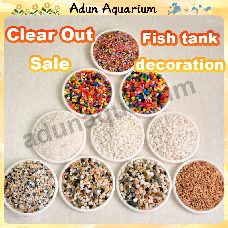 Aquarium Colorful Rocks Pebble Stone For Fish Tank | Shopee Philippines
