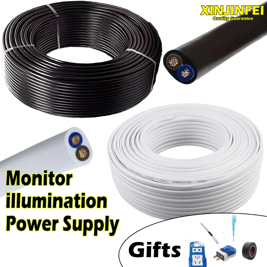 AWG14 AWG12 Heavy Duty Wire 50m 100m Household Soft Core Cable 1000w ...