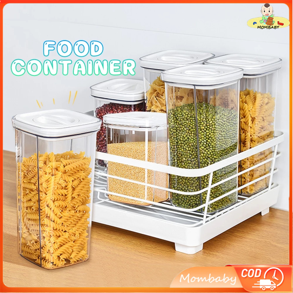 【COD】Mombaby Plastic Container Food Storage Airtight Food Container for ...