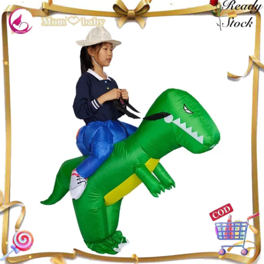 Child baby inflatable dinosaur costume toddler Halloween blowing up ...