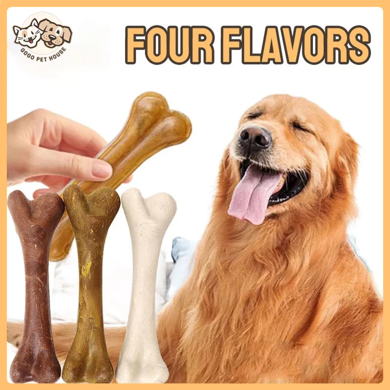 Dog Toys Dog Chew Bones Dog Teething Bone Dog Cat Chewing Bones Toys ...