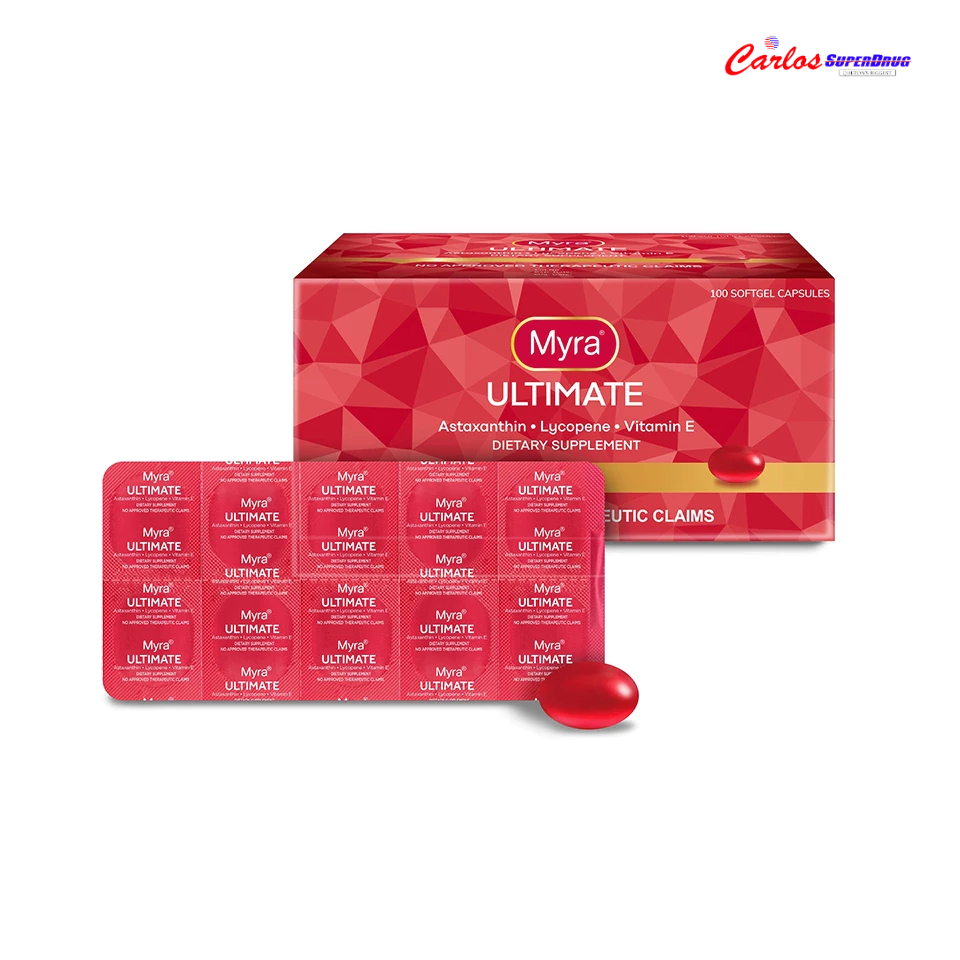 MYRA ULTIMATE SOFTGEL CAPSULE 10 Tablets | Shopee Philippines
