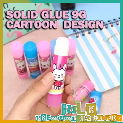 BK Cute Solid Glue 9G Cartoon Design Random Kawaii Stick Glue Diy Tool ...