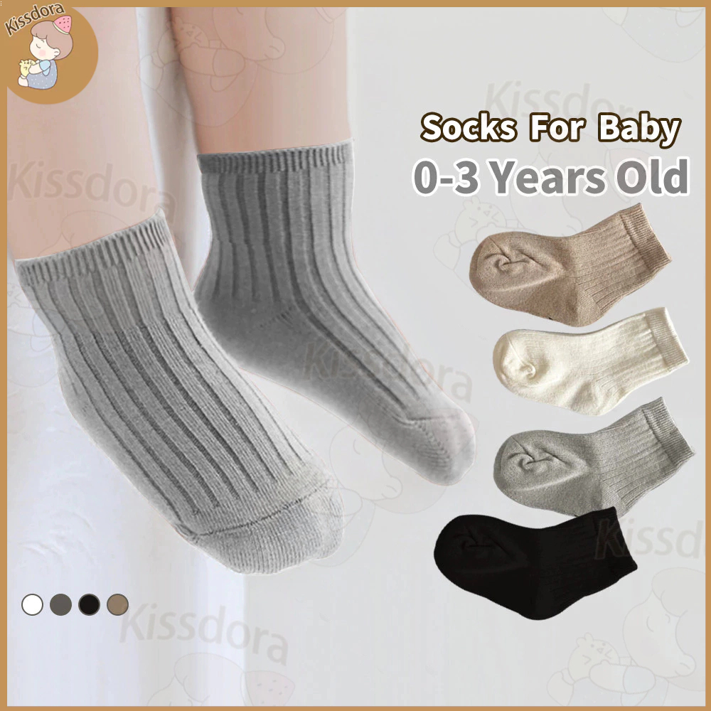 Kissdora Baby Cotton Short Socks Spring Autumn Medyas for Kids Boy Girl ...