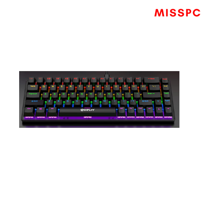 Inplay NK680 Hot Swappable Mechanical Keyboard RGB MX Red Switch ...