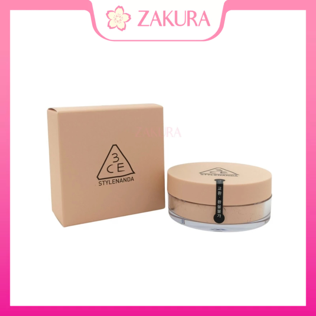 3CE Natural Finish Loose Powder - 002 8.5g | Shopee Philippines