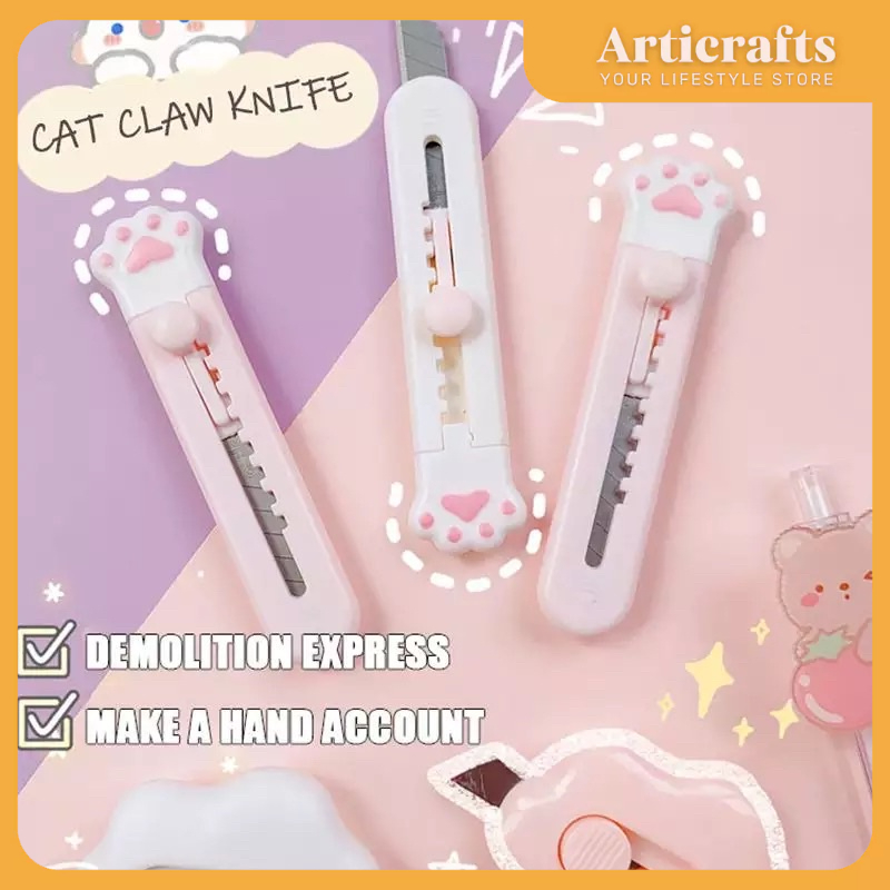 Kawaii Paw Bunny and Cloud Design Mini Paper Cutter | Shopee Philippines
