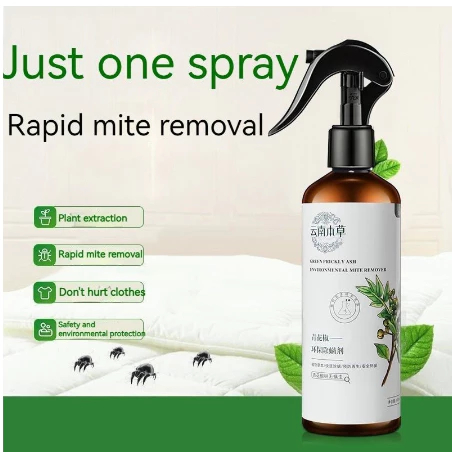 300ml Sand Mite Spray Bed Bugs Killer Insect Spray Remove Flea Dog ...