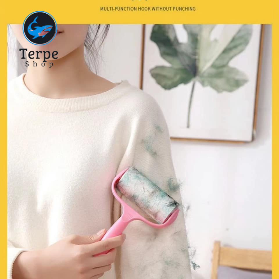 Sticky Hair Roller Clothes Cleaning Dust Removal Strong Sticky Reusable Lint Rollers Pet Hair ...