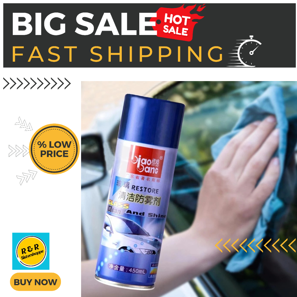 R&R sistershoppe Restore Glass Clean and Shine 450ml | Shopee Philippines