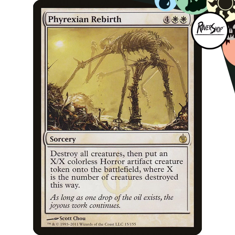 Magic The Gathering Card : Phyrexian Rebirth | Shopee Philippines