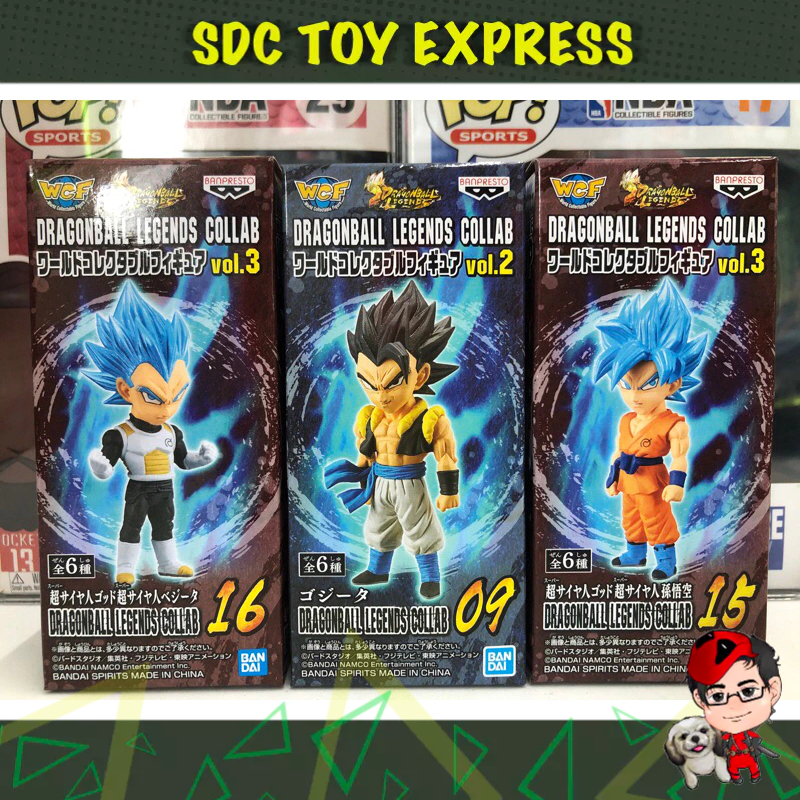 Banpresto WCF: Dragon Ball Legends Collab - SSGSS Son Goku / SSGSS ...