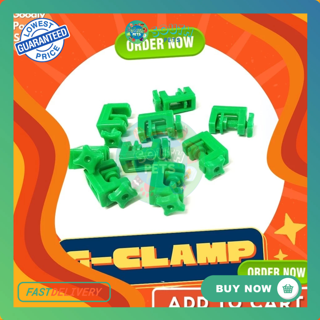 Aquarium G-Clamp for Air Hose Regulator | Shopee Philippines