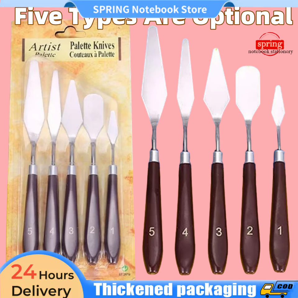 Oil Painting Knives Stainless Steel Set Artist Spatula Palette Knife ...