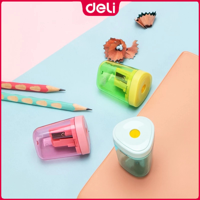 Deli Pencil Sharpener Student Sharpener School Stationery Supplies for ...