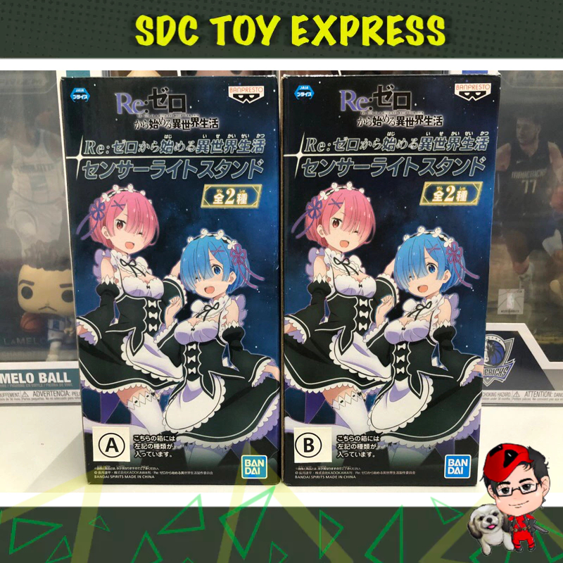 Banpresto: Re:Zero Starting Life In Another World - Rem / Ram (Maid Version, Lights Only ...