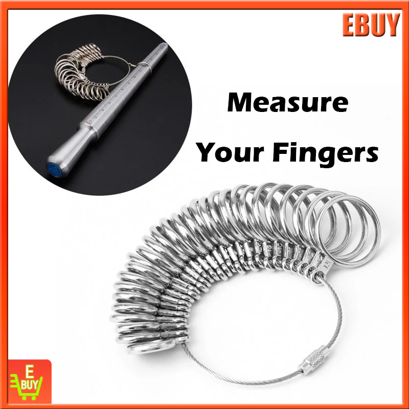 Metal Ring Gauge Measuring Tool Ring Measuring Ring Size Measurement ...