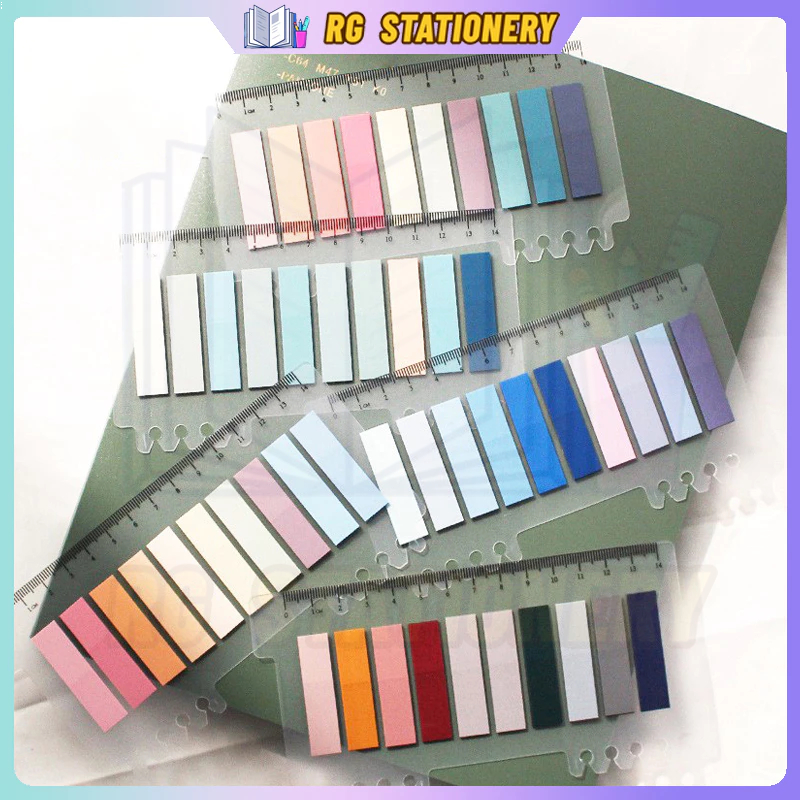 200pcs Colorful Sticky Note Memo Pad Lable Sticker Bookmarks Notepad ...