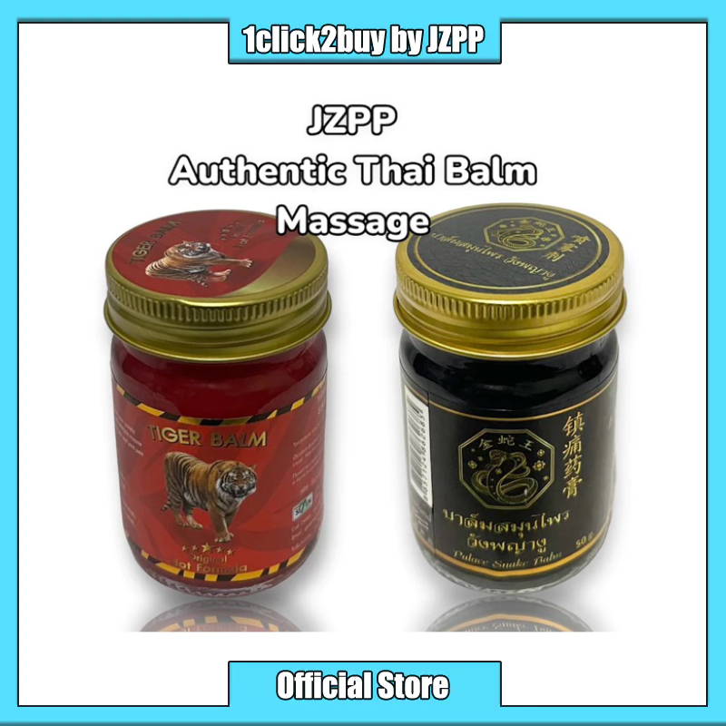 Authentic Wang Phaya Snake and Tiger Balm Massage 50g Made in Thailand ...