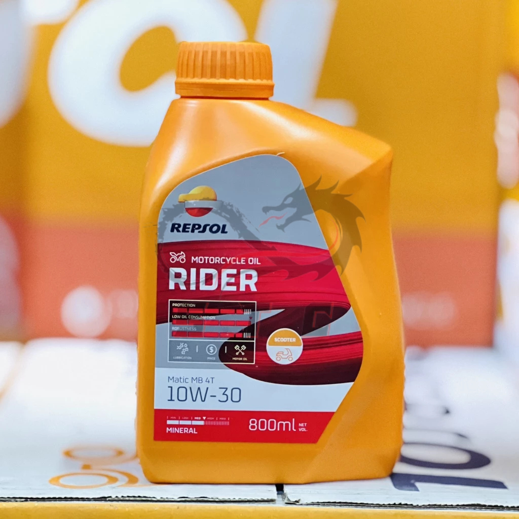 Repsol RIDER MATIC 4T 10W30 800 ML | Shopee Philippines