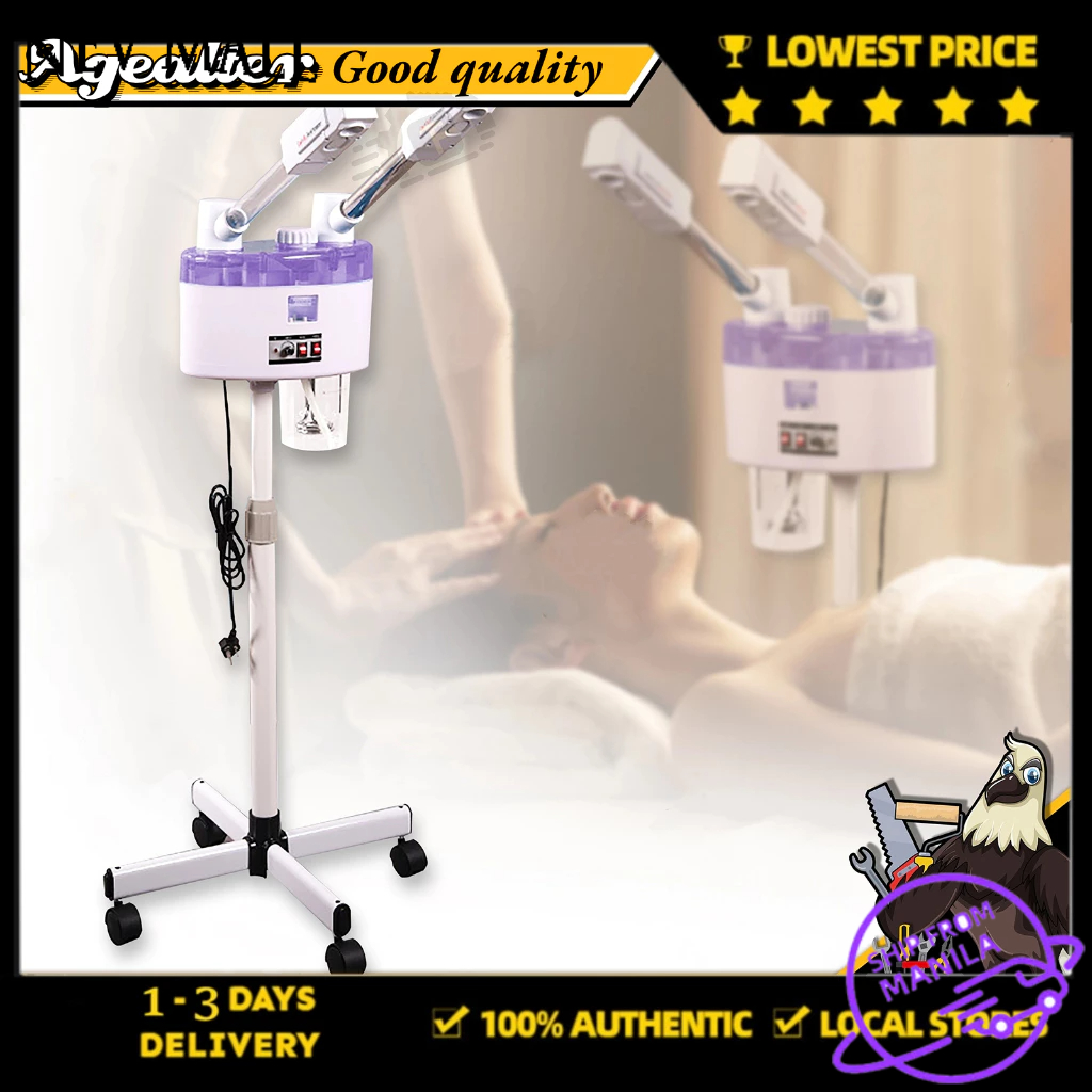 2in1 face steamer single and double tube beauty salon cold and hot ...