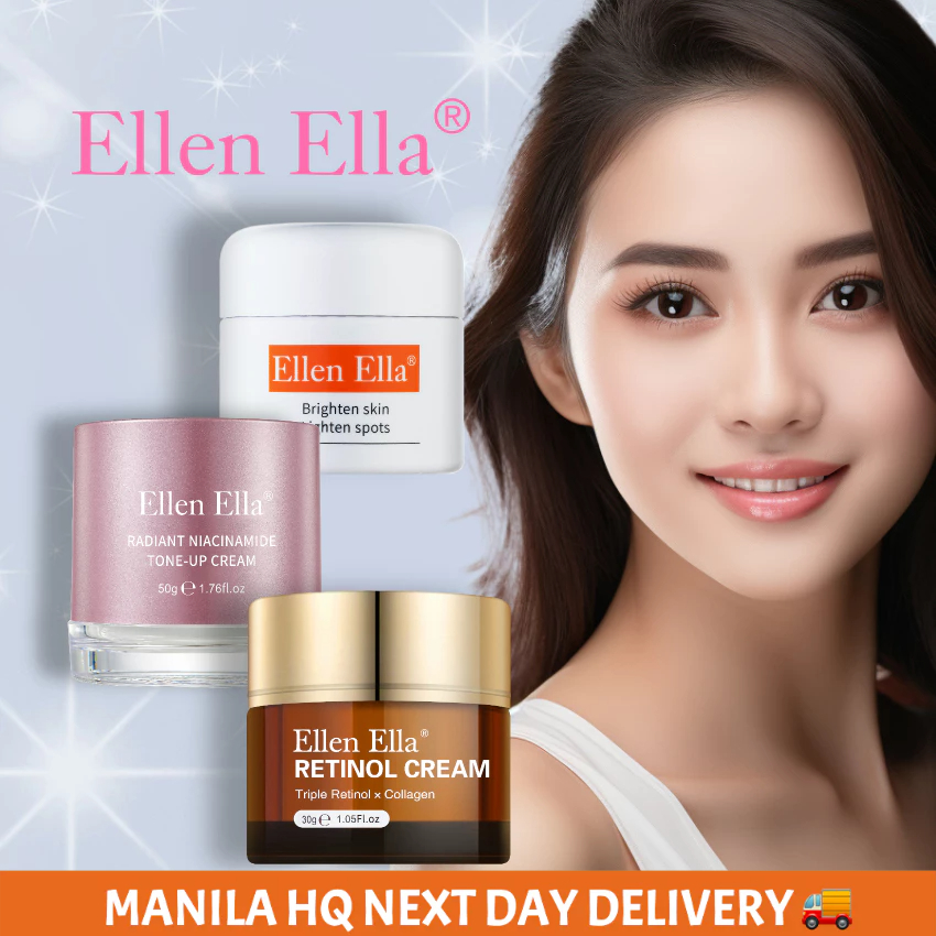 Ellen Ella 「Glow Cycle 」Cream Set Morning Boost50g +Day Glow 50g ...