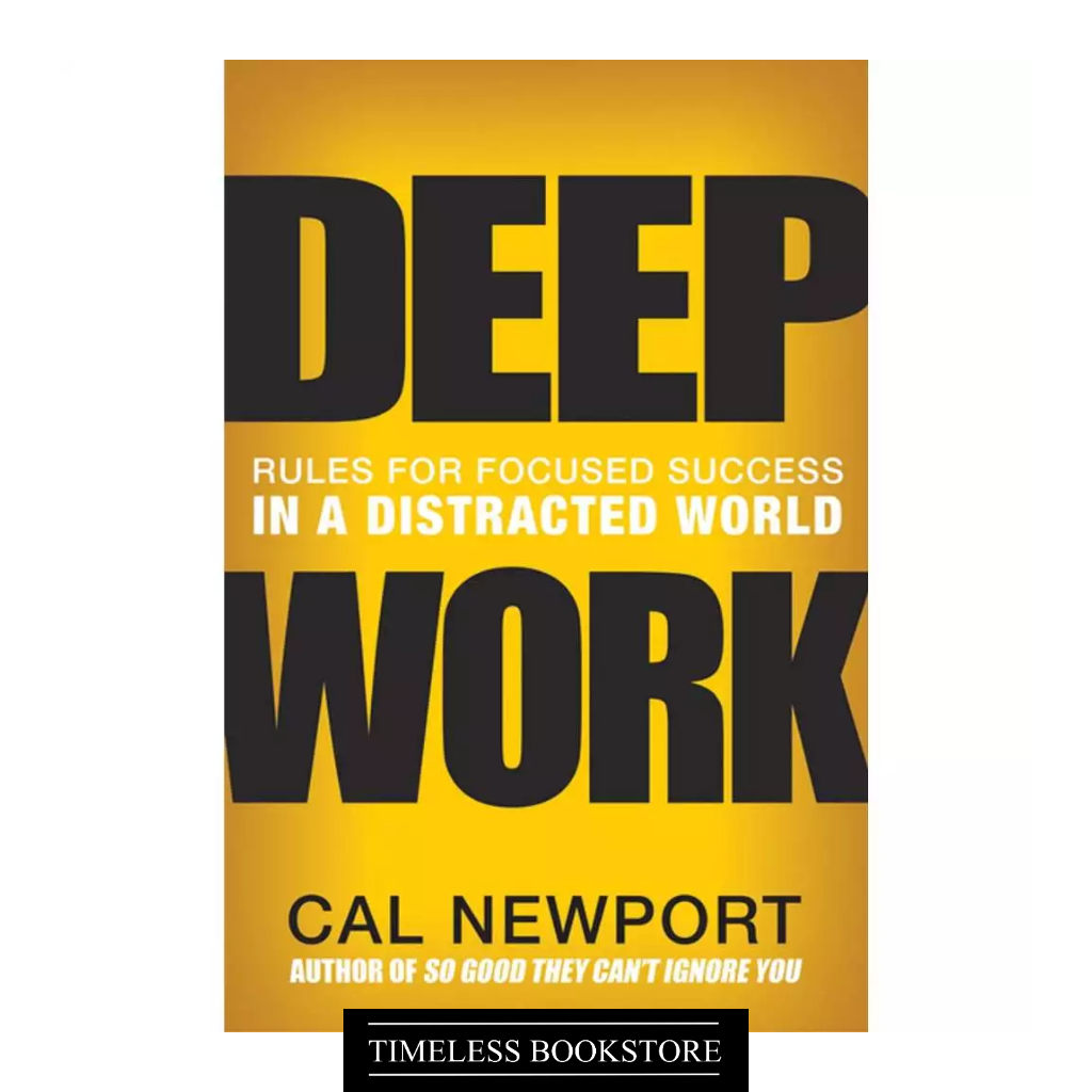 Deep Work: Rules for Focused Success in a Distracted World, Export ...